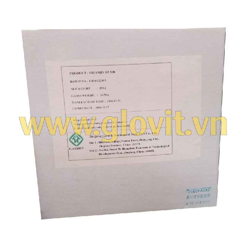 Vitamin D3 500 – Global Vitamin Co.,Ltd